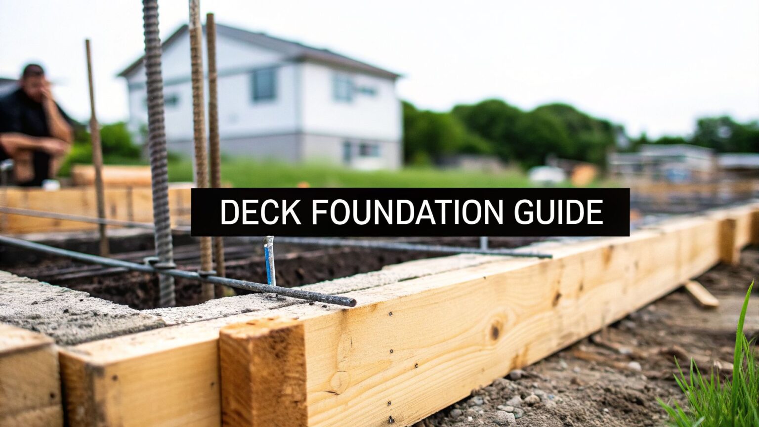 Concrete Deck Foundations in PA: A Homeowner’s Guide